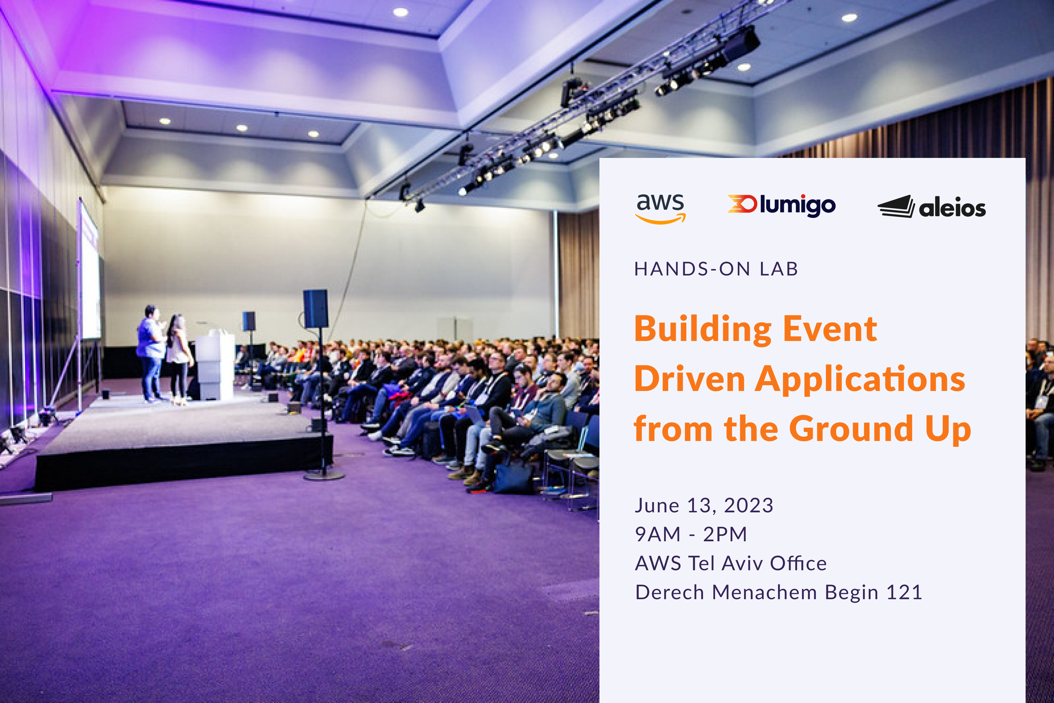 Building Event Driven Apps From The Ground Up Live Workshop With Aws